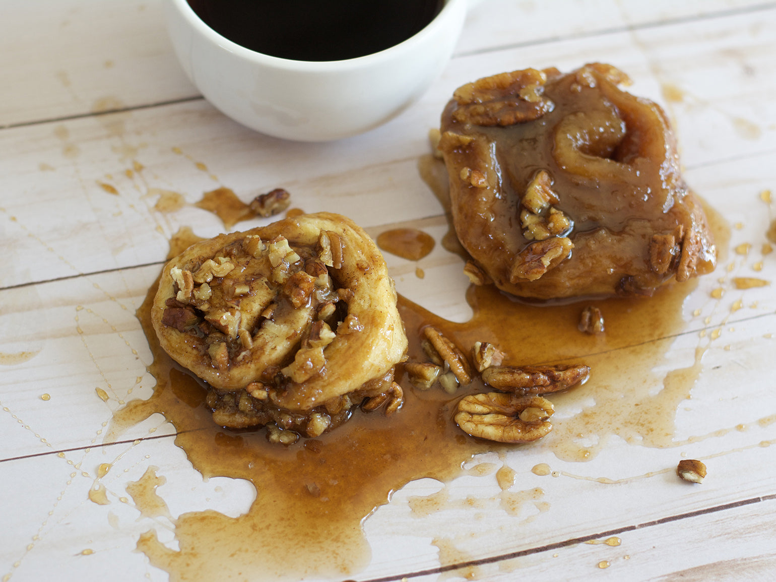 Pecan Maple Sticky Bun – Barnies Coffee & Tea Co.