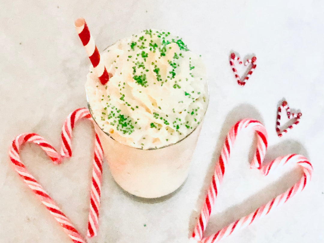 Santa's White Christmas Milkshake – Barnies Coffee & Tea Co.