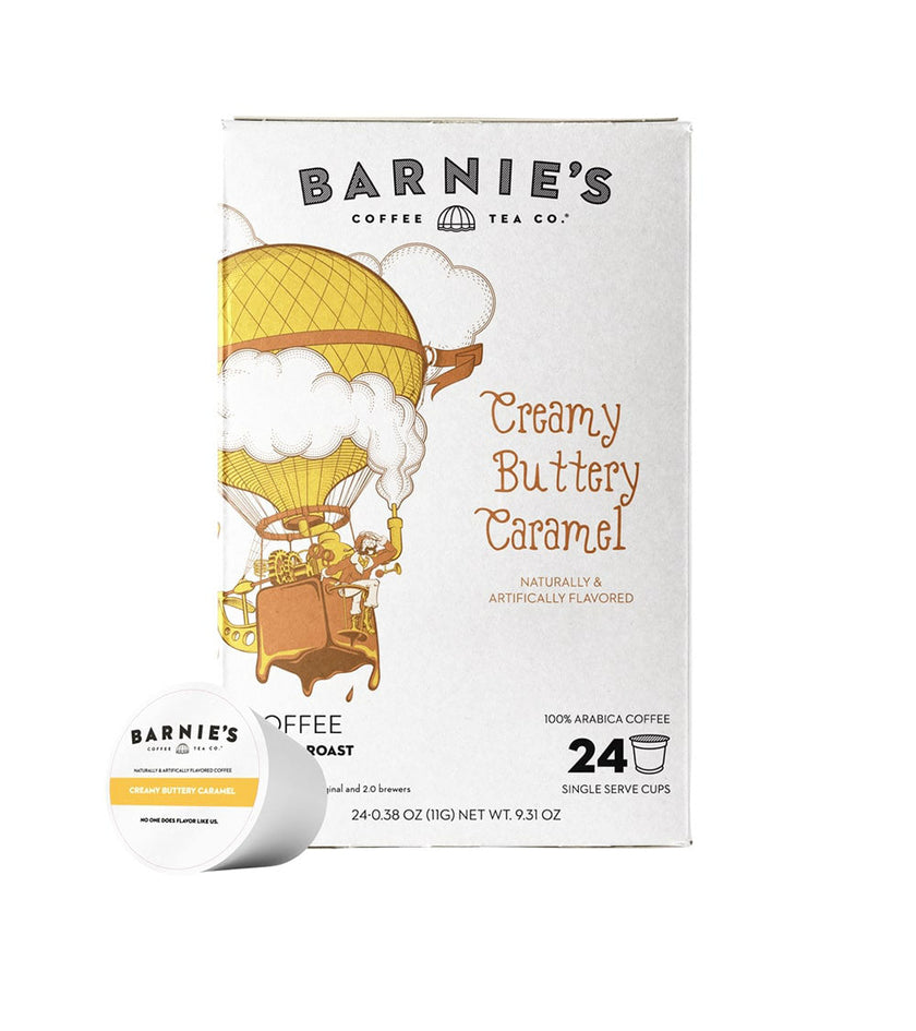 Flavored Single Serve Coffee Cups – Barnies Coffee & Tea Co.