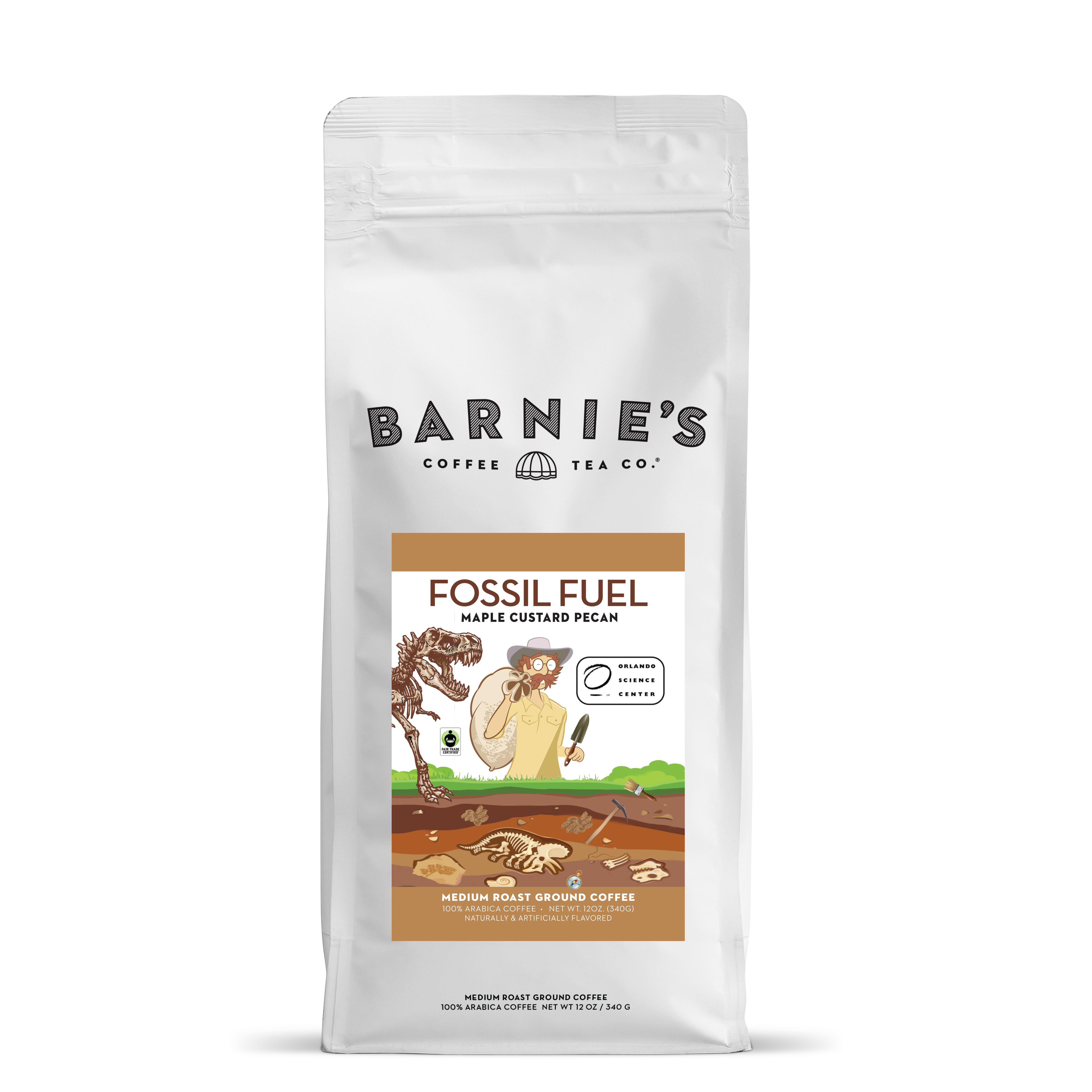 Fossil Fuel With Orlando Science Center (Fair Trade) – Barnies Coffee ...