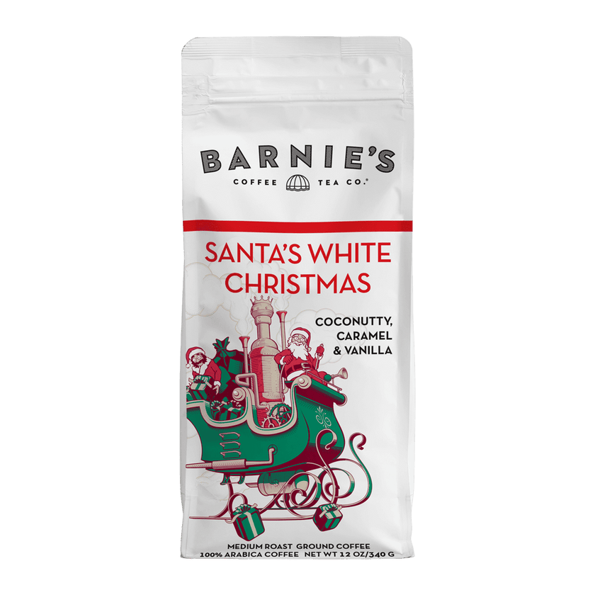 Santa's White Christmas® Whole Bean Coffee – Barnies Coffee & Tea Co.