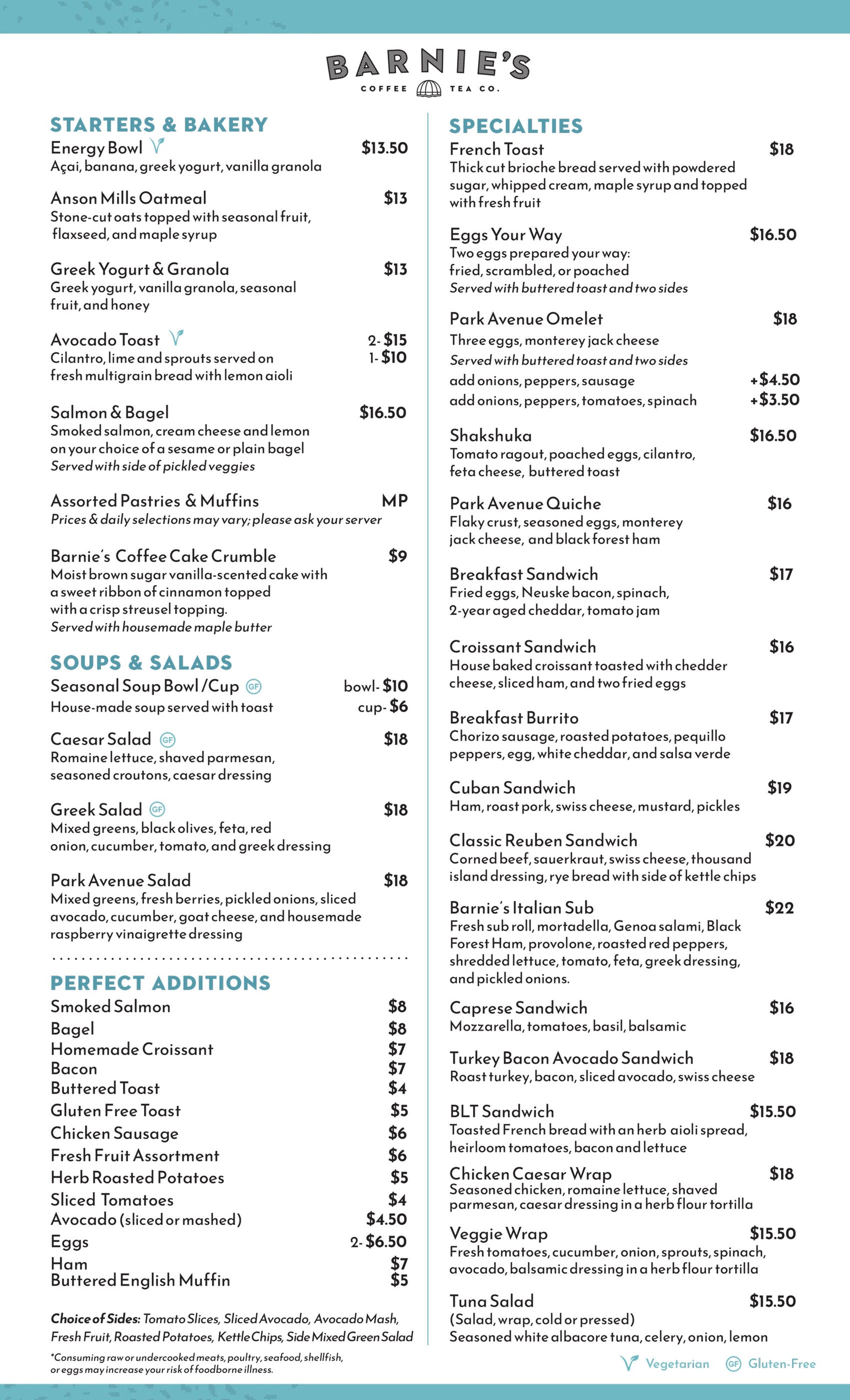 Barnie's Cafe – Barnies Coffee & Tea Co.