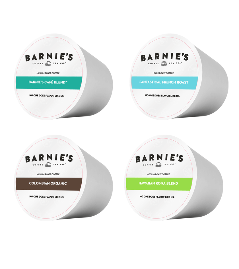 Flavored Single Serve Coffee Cups – Barnies Coffee & Tea Co.
