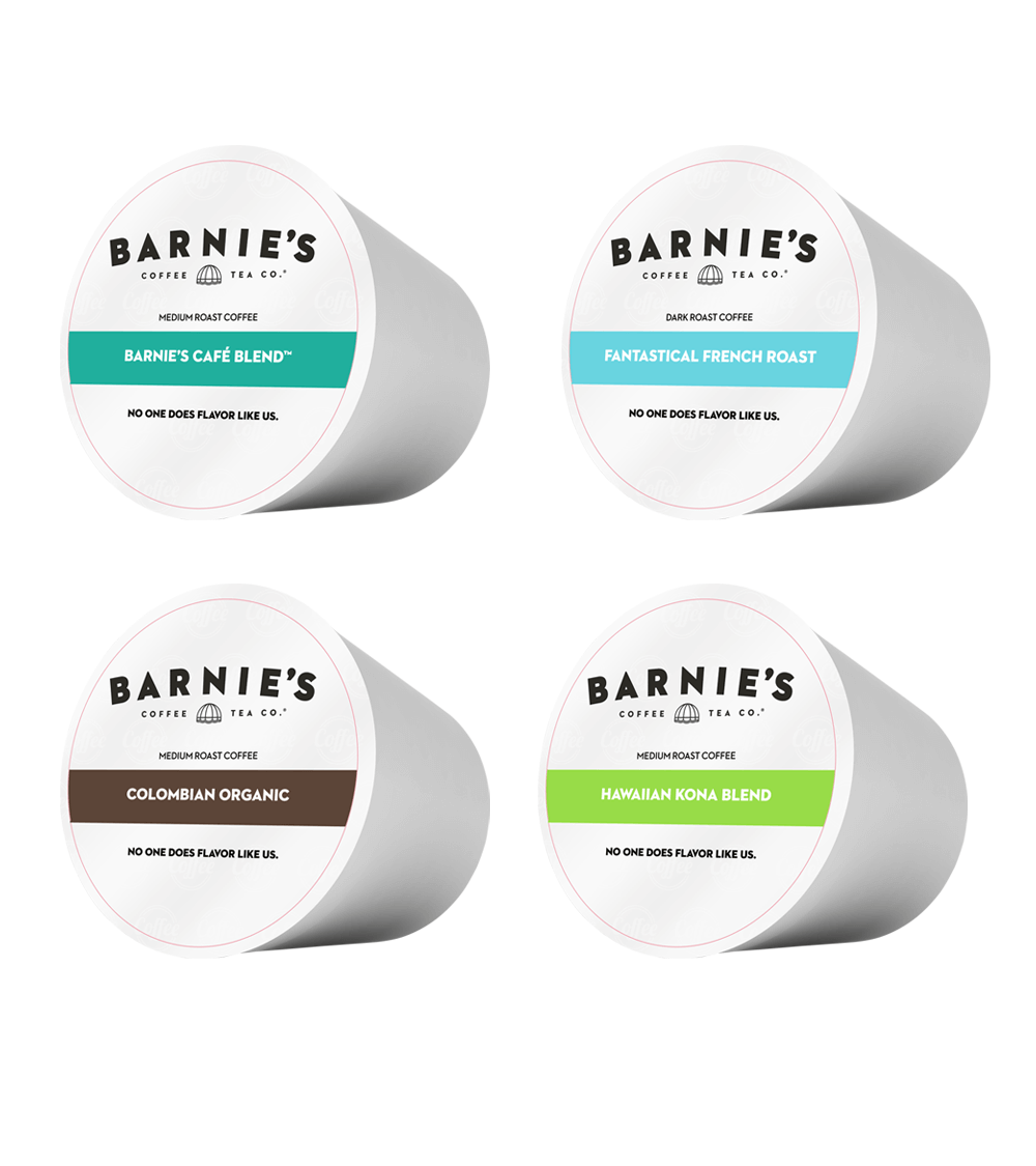 Flavored Single Serve Coffee Cups – Barnies Coffee & Tea Co.