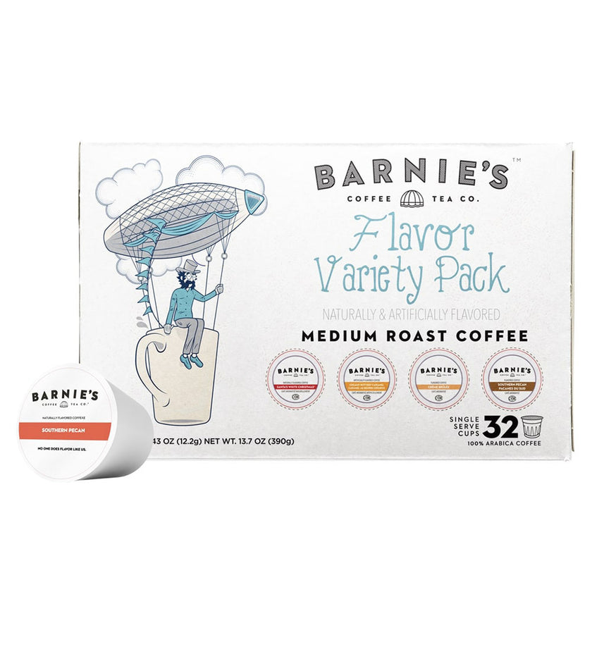 Flavored Single Serve Coffee Cups – Barnies Coffee & Tea Co.