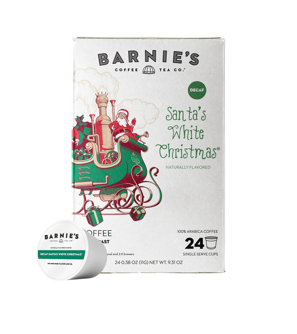 Santa's White Christmas Coffee | Barnie's Coffee & Tea – Barnies Coffee ...