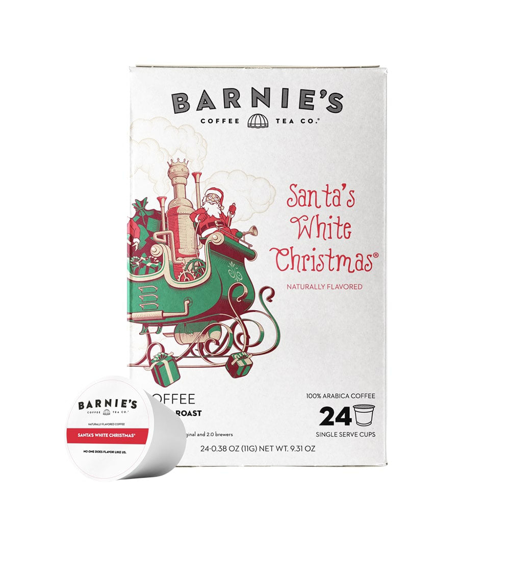 Santa's White Christmas Coffee | Barnie's Coffee & Tea – Barnies Coffee ...